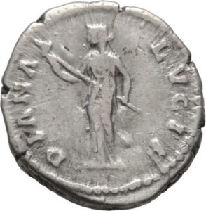 Roman Imperial, Faustina II, Denarius for sale | Ancient Coins for sale