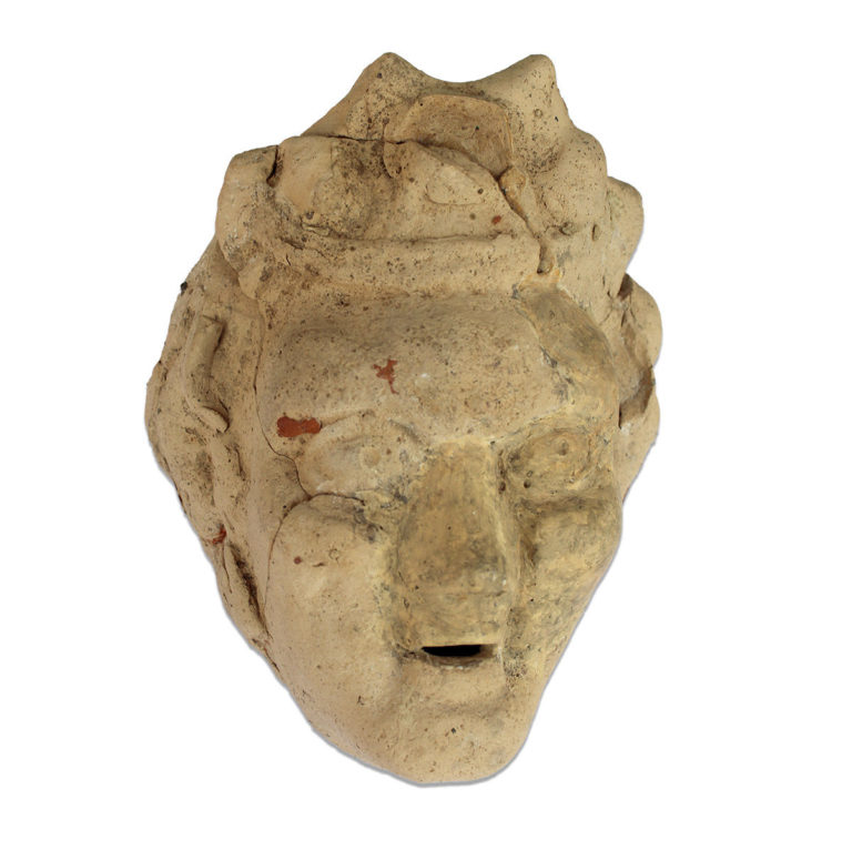 Greek mask of youthful satyr for sale | Greek Antiquities for sale