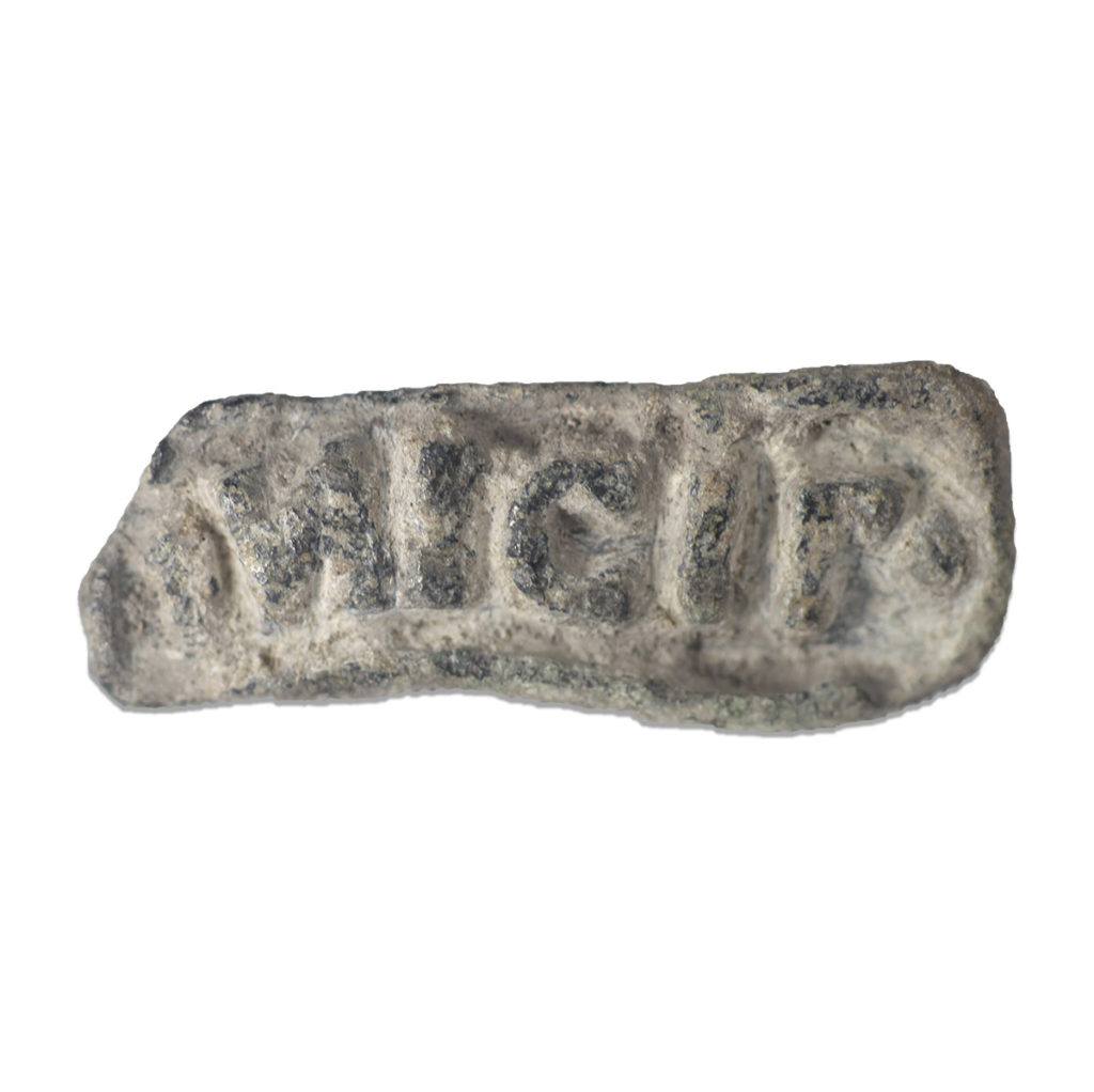 Late Roman / Byzantine bread stamp in the shape of a foot for sale ...