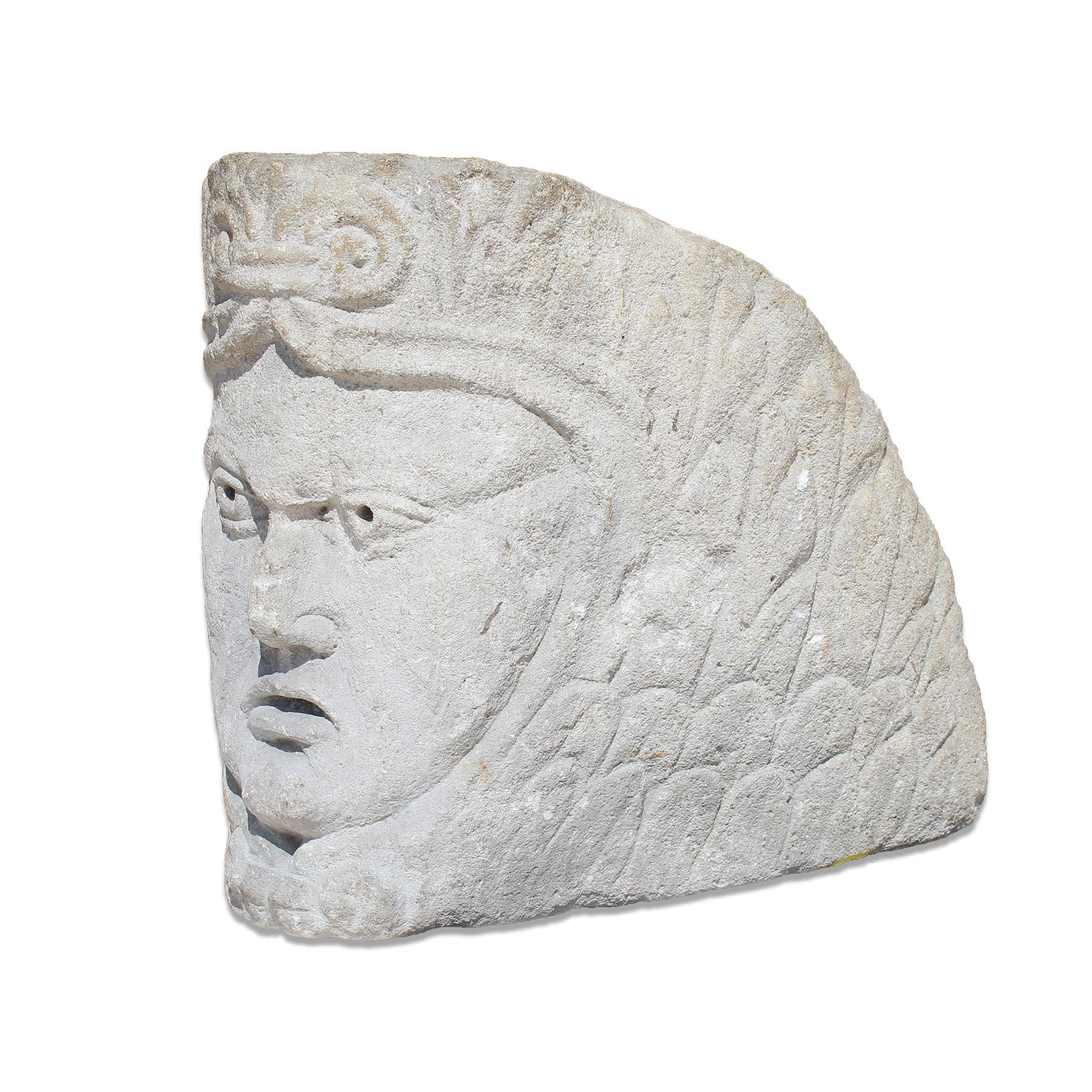 Roman angular mask for sale | Roman Antiquities for sale