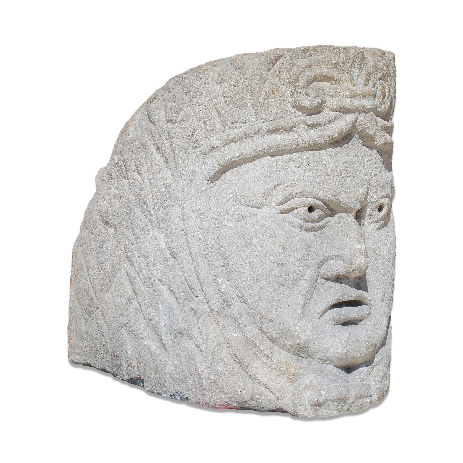Roman angular mask for sale | Roman Antiquities for sale