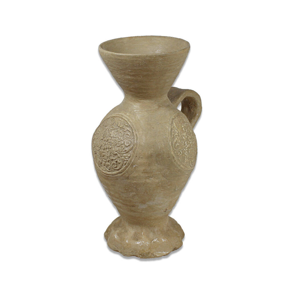 Medieval jar with glaze for sale | Medieval Antiquities for sale