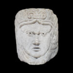 Roman angular mask for sale | Roman Antiquities for sale