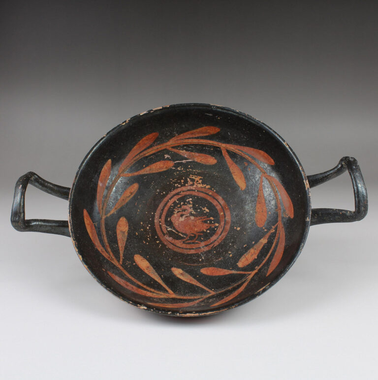 Greek kylix with a swan for sale | Greek Antiquities for sale