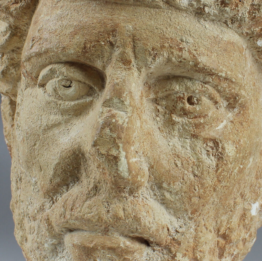 Roman portrait head of a bearded man for sale | Roman Antiquities for sale