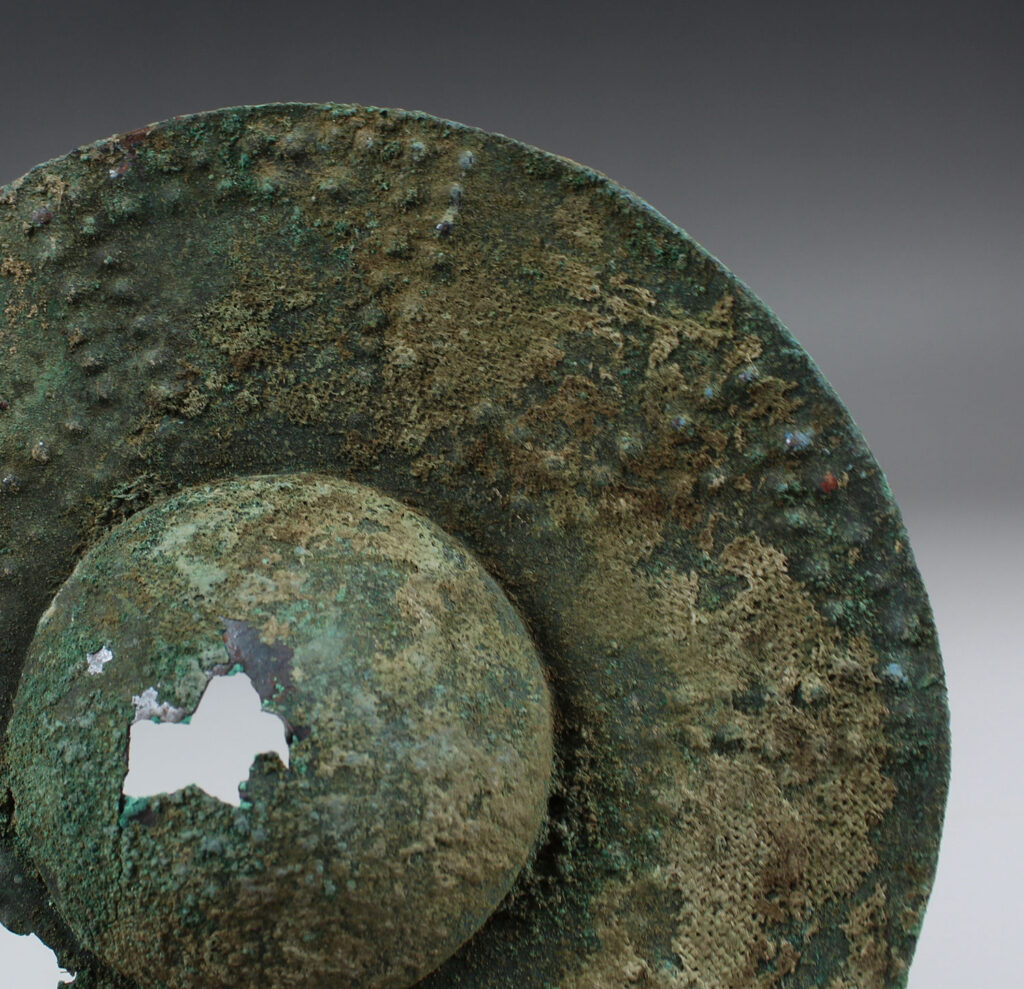 Bronze Age umbo / shield boss for sale | Bronze Age Antiquities for sale