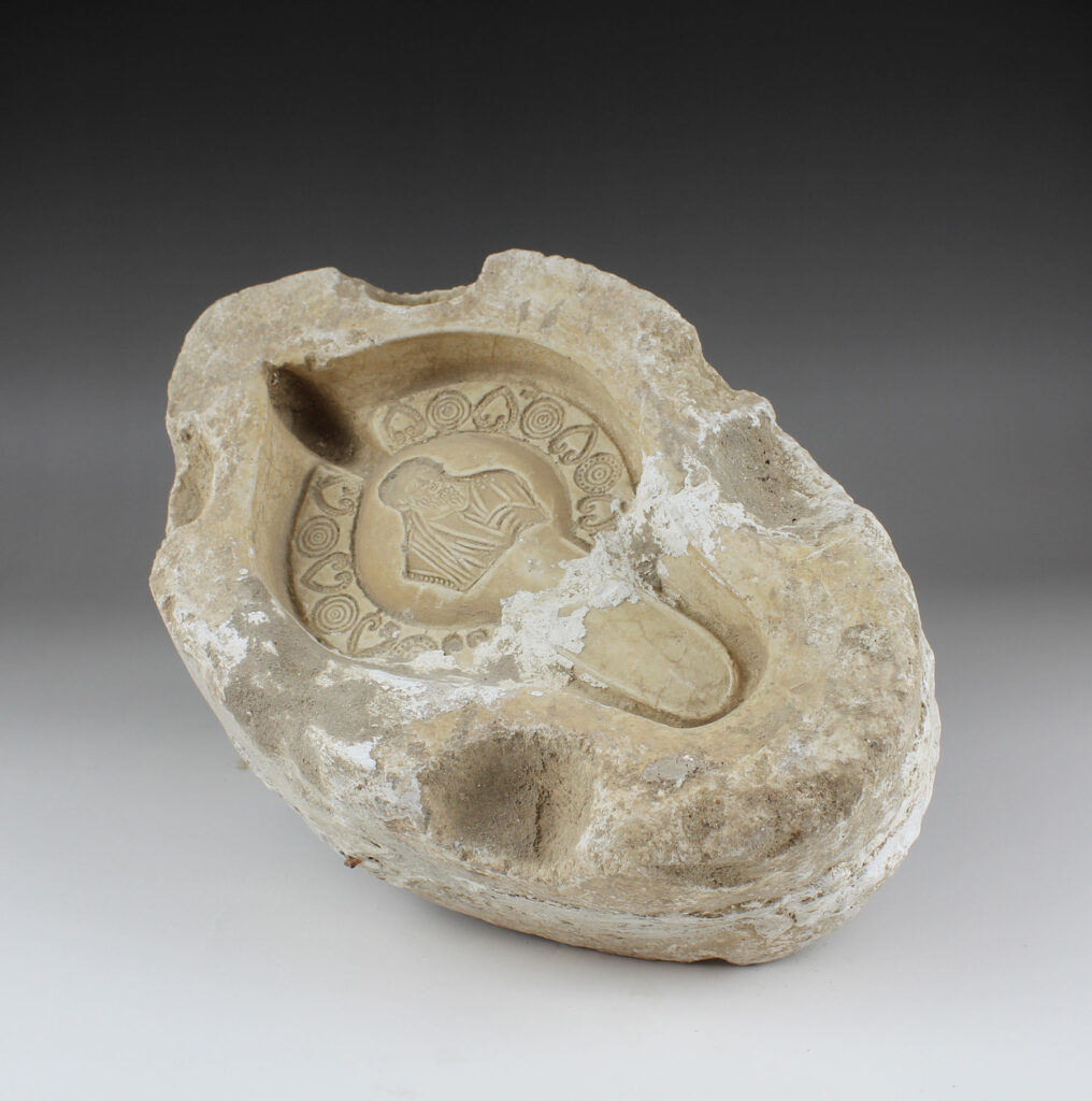 Roman oil lamp mold for sale | Roman Antiquities for sale