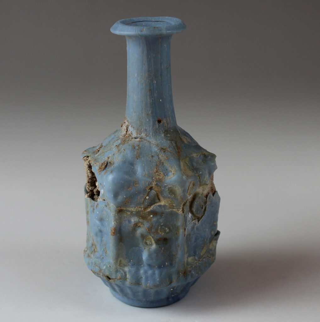 Roman hexagonal bottle for sale | Roman Antiquities for sale