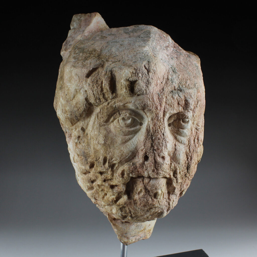Roman portrait head of a bearded man for sale | Roman Antiquities for sale