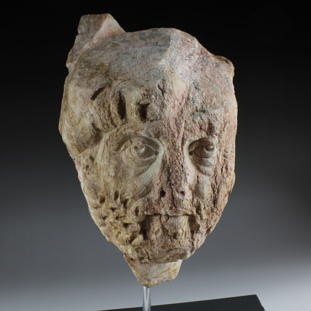 Roman portrait head of a bearded man for sale | Roman Antiquities for sale
