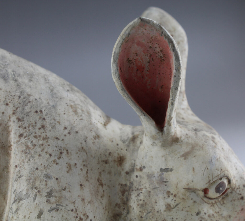 Chinese statuette of a rabbit for sale | Asian Antiquities for sale