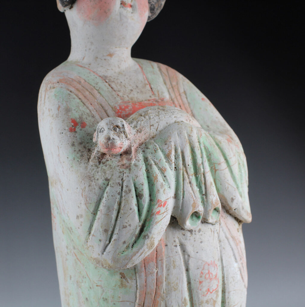 Chinese statuette of a Fat Lady for sale | Asian Antiquities for sale