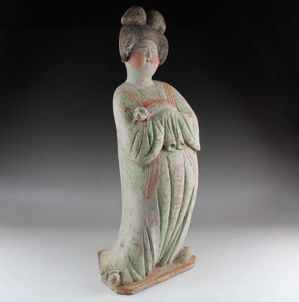 Chinese statuette of a Fat Lady for sale | Asian Antiquities for sale