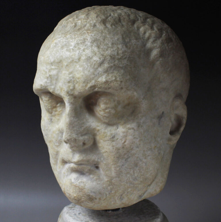 Roman portrait head of a Patrician for sale | Roman Antiquities for sale
