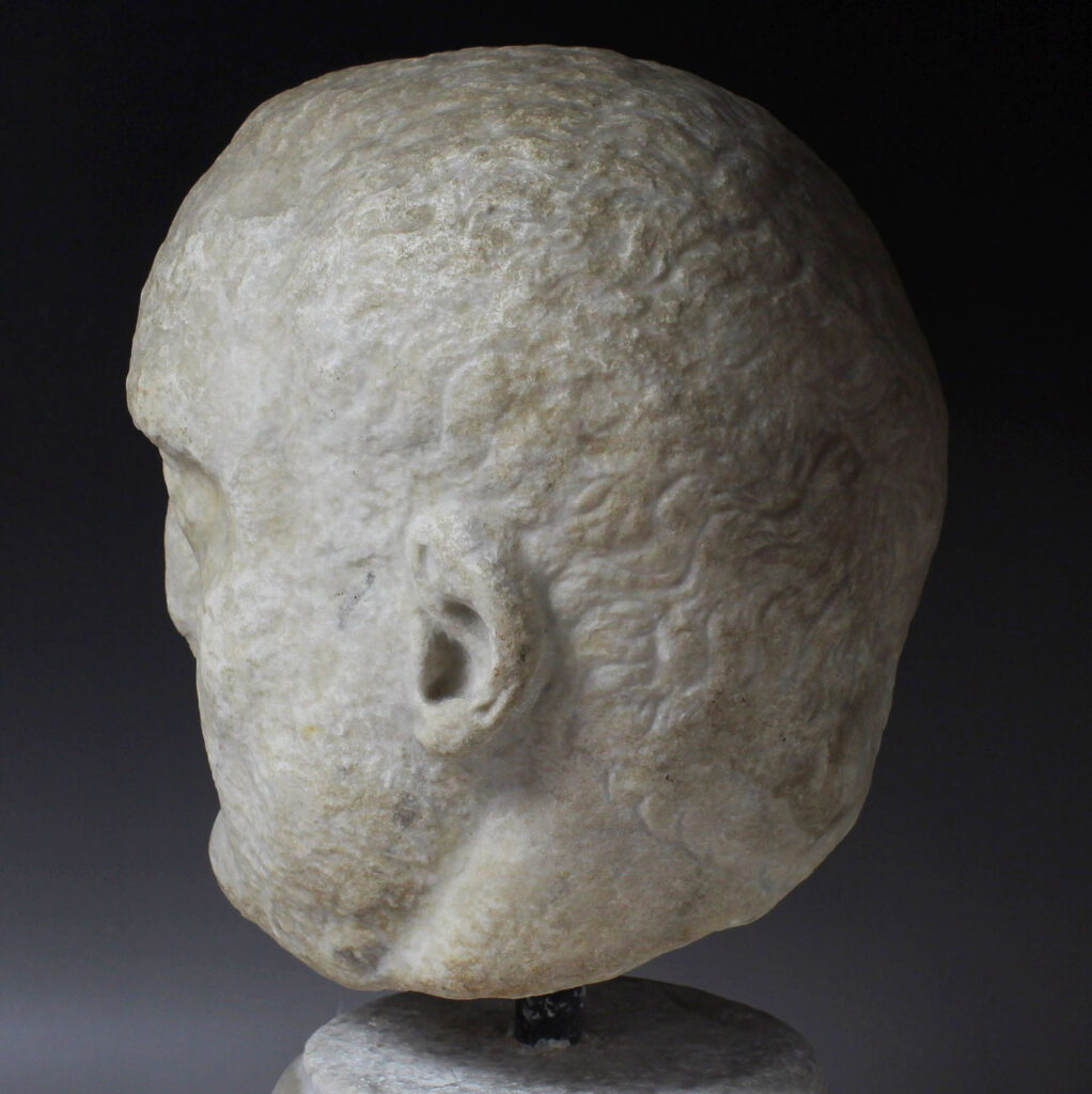 Roman portrait head of a Patrician for sale | Roman Antiquities for sale