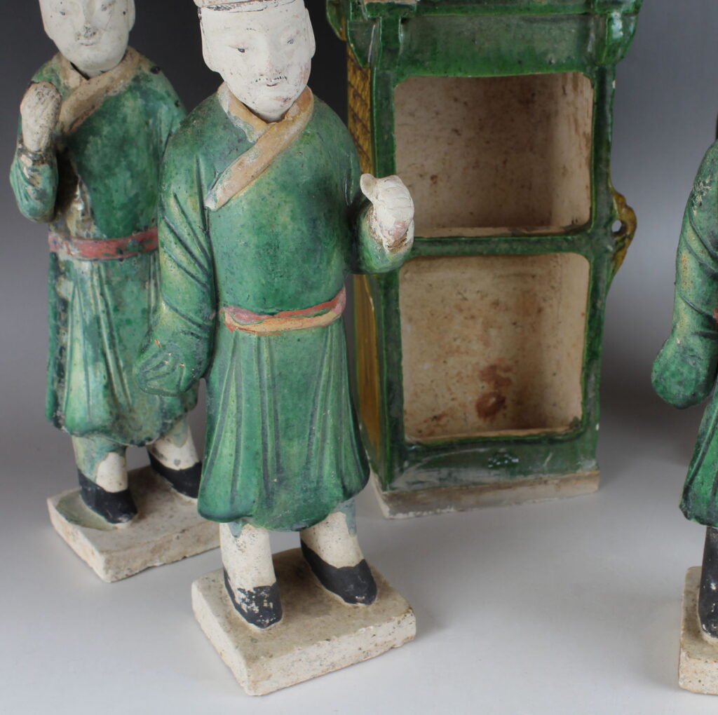 Chinese palanquin and court attendants for sale | Asian Antiquities for ...