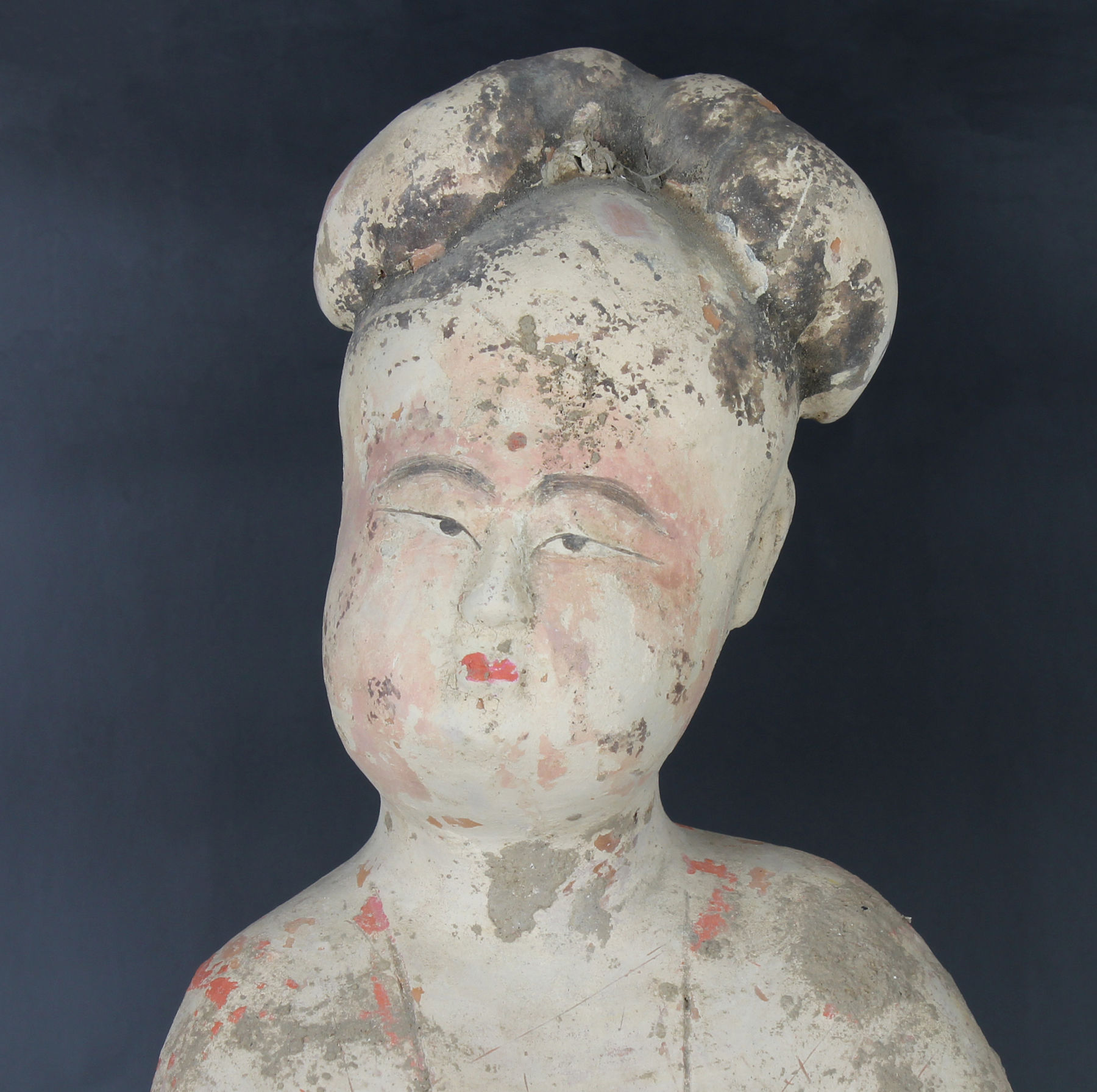 Chinese statuette of a Fat Lady for sale | Asian Antiquities for sale