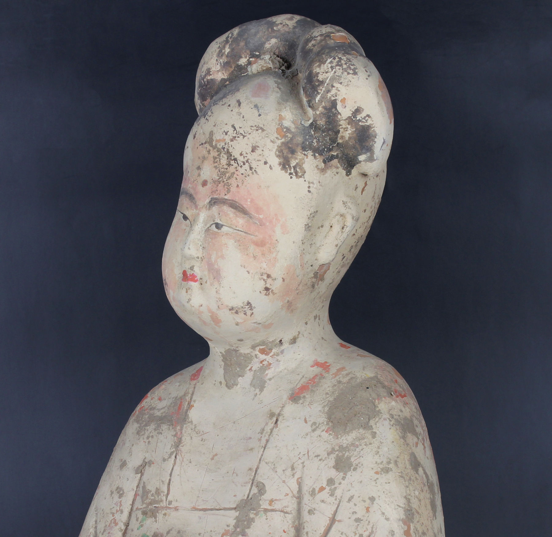 Chinese statuette of a Fat Lady for sale | Asian Antiquities for sale