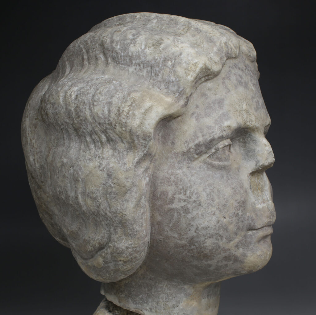 Roman head of a woman / Portrait of a princess or an empress, Type ...