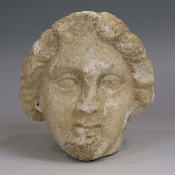 Late Hellenistic / Early Roman head of a woman with tainia for sale ...